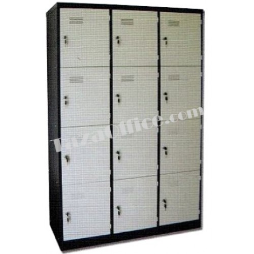 12 Compartment Steel Locker