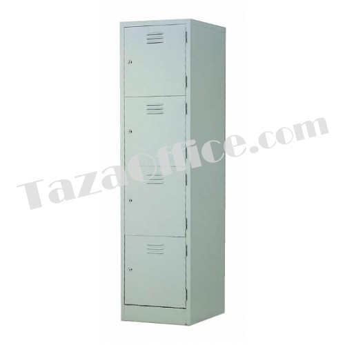 4 Compartment Steel Locker