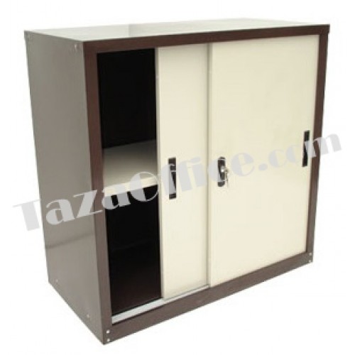 Half Height Steel Cupboard with Steel Sliding Door